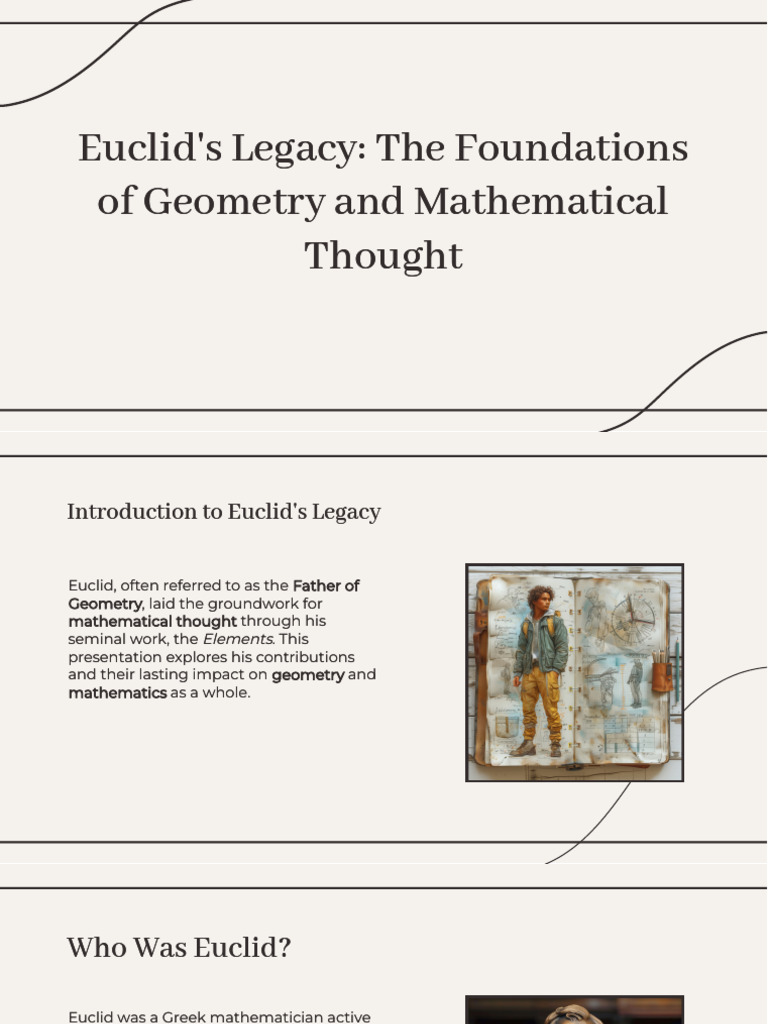 Slidesgo Euclids Legacy The Foundations of Geometry and Mathematical Thought 20241028040450aryy ...