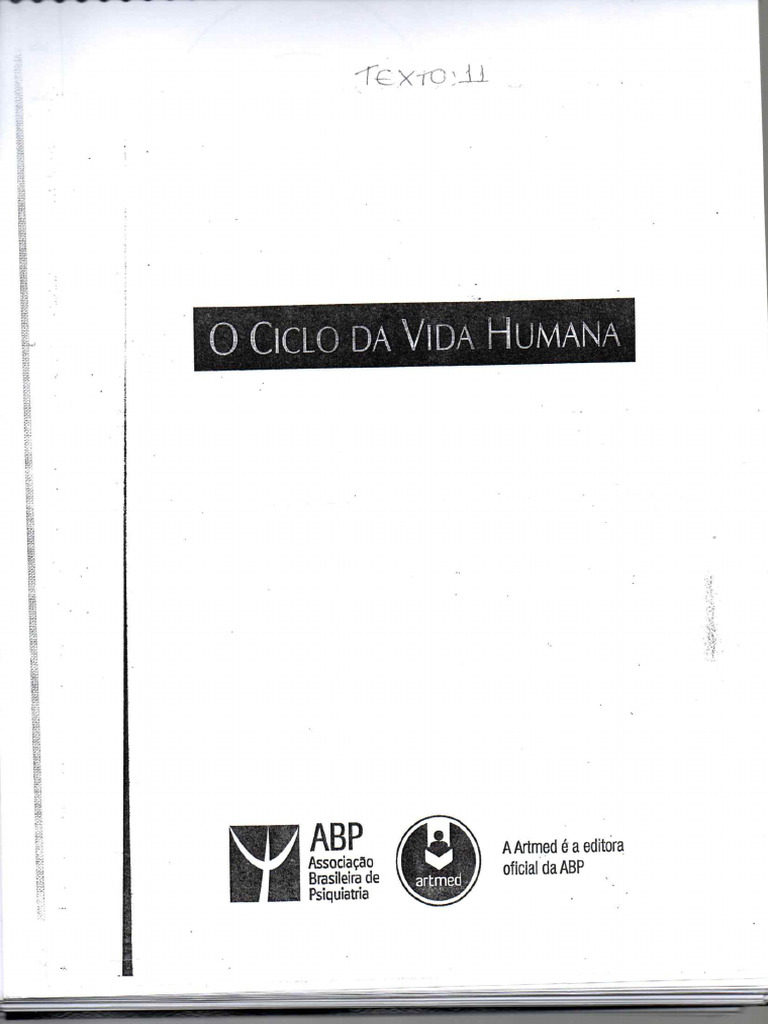 O Ciclo Da Vida Humana | PDF