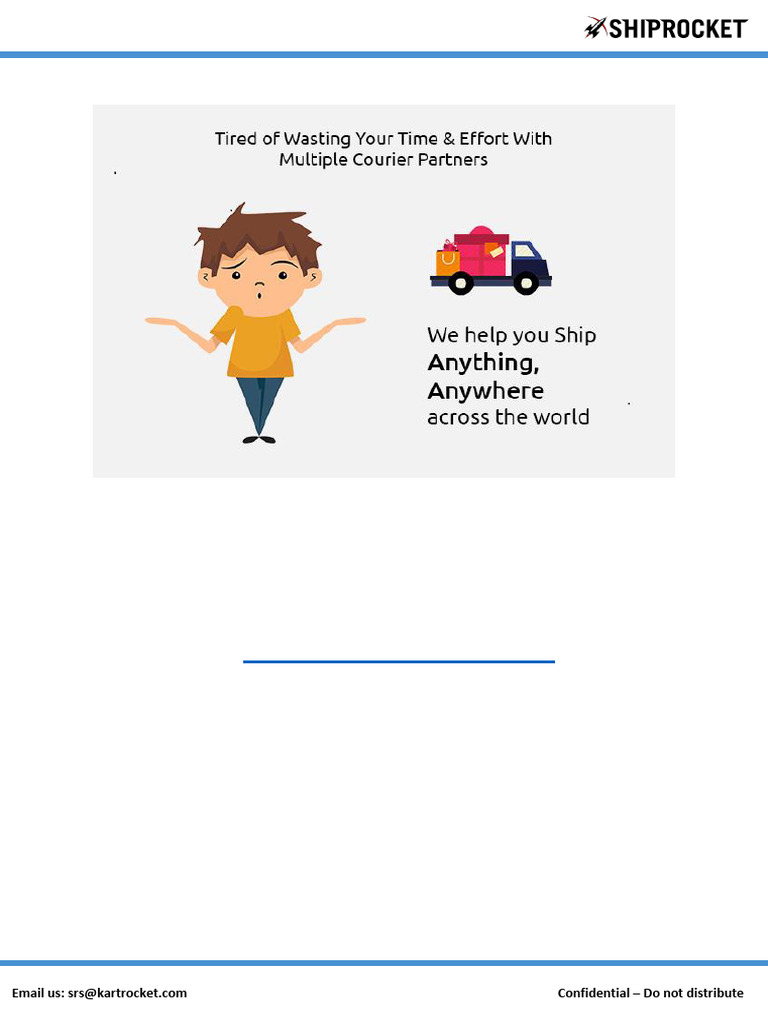 Shiprocket Pricing Proposal | PDF | Cargo