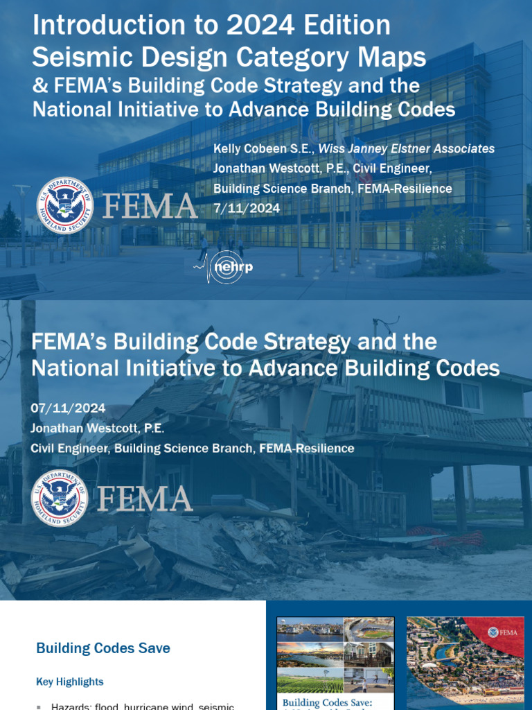 Introduction To 2024 Seismic Design Maps | PDF | Federal Emergency ...