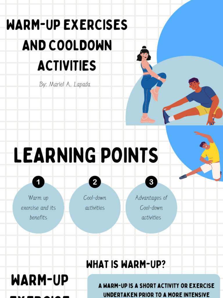 Warm Up Exercises and Cooldown Activities 20241014 081648 0000 | PDF ...