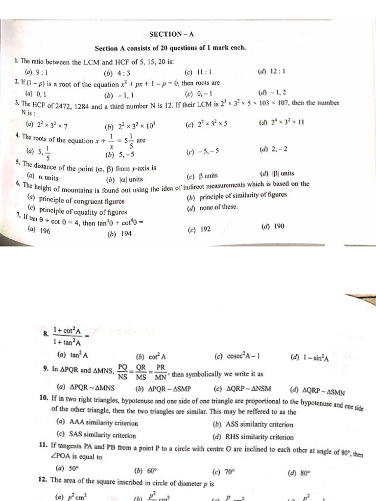 Class 10 B2 | PDF