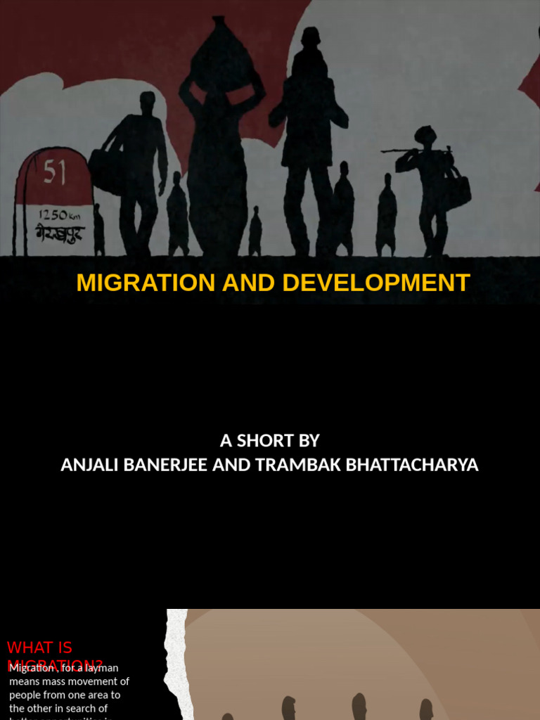 Migration and Development Sem 2 Anjali and Trambak | PDF | Human ...
