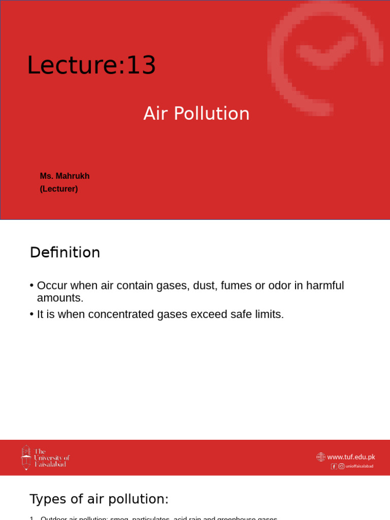 Air Pollution | PDF | Air Pollution | Particulates