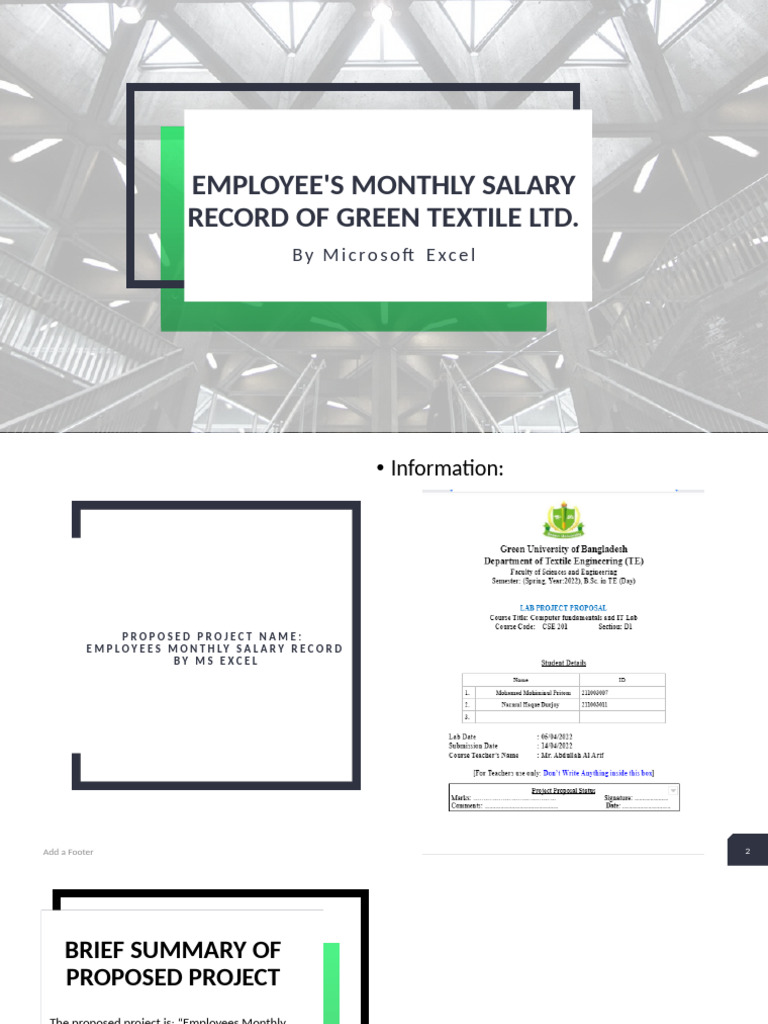 CseLab Project Proposal | PDF | Microsoft Excel | Salary
