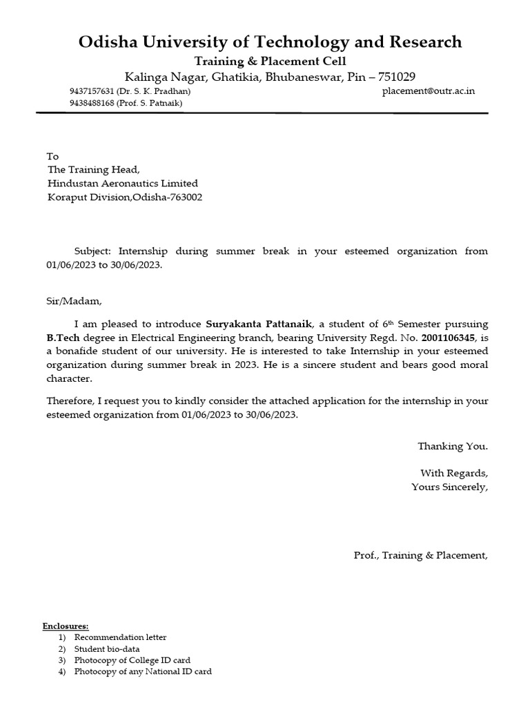 Summer Internship Application Form 2023 Edited | PDF | Engineering