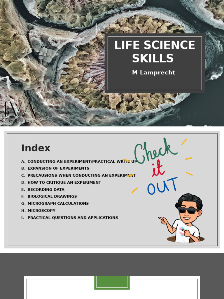 Life Sciences Skills Updated | PDF | Histogram | Chart