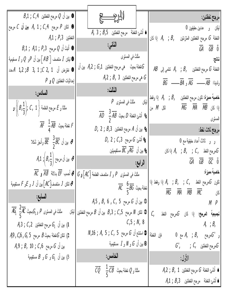 Almrjh Fi Almstoa Tmarin Ghir Mhlola 3 1 | PDF
