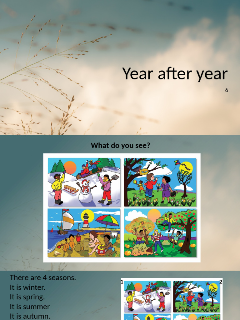 Understanding the Four Seasons | PDF