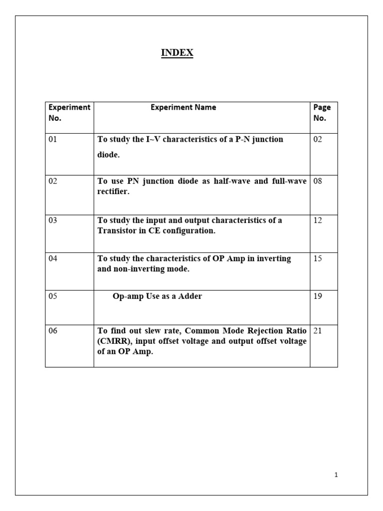 EEE Lab Report | PDF | P–N Junction | Rectifier