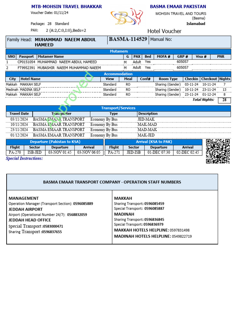 Hotel Voucher_2 | PDF