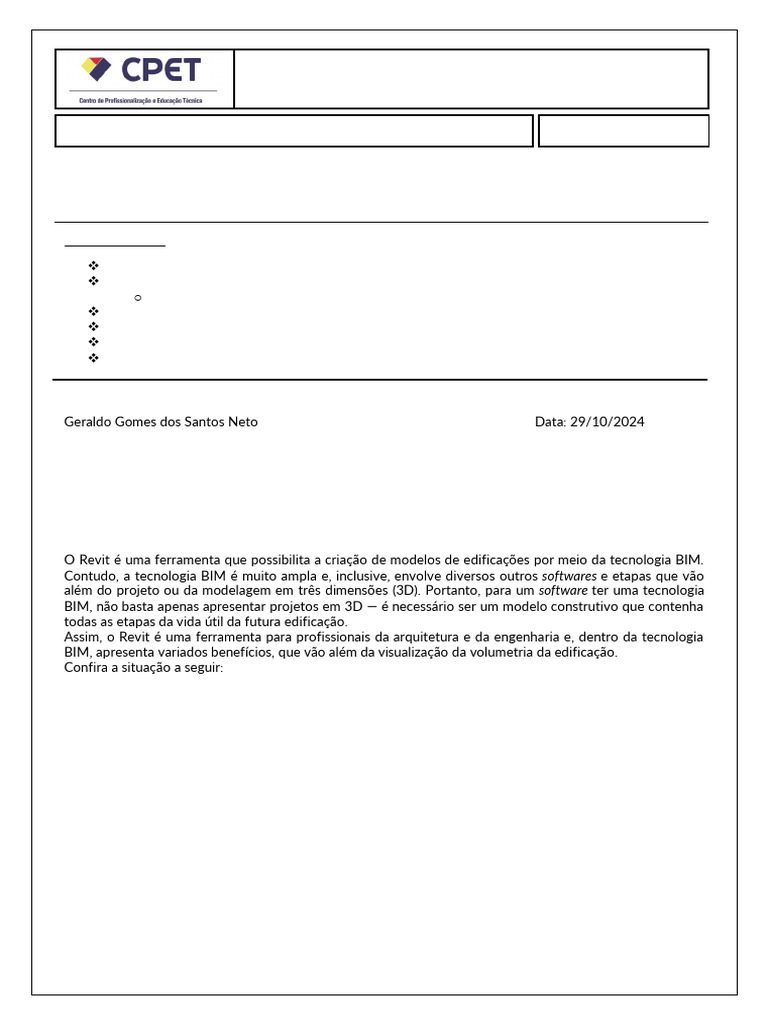 Introdução Ao Revit - SG - AUT | PDF | Autodesk Revit | BIM