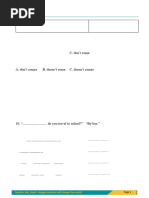NAT Answer Sheets and School Header For g3 g6 Y4 PDF | PDF