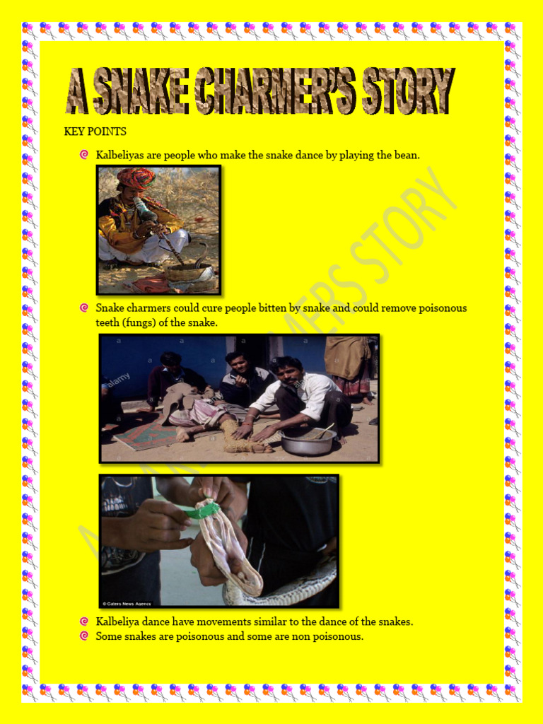 Leeson 2 A Snake Charmers Story - 220704 - 181405 | PDF | Snake | Poaching