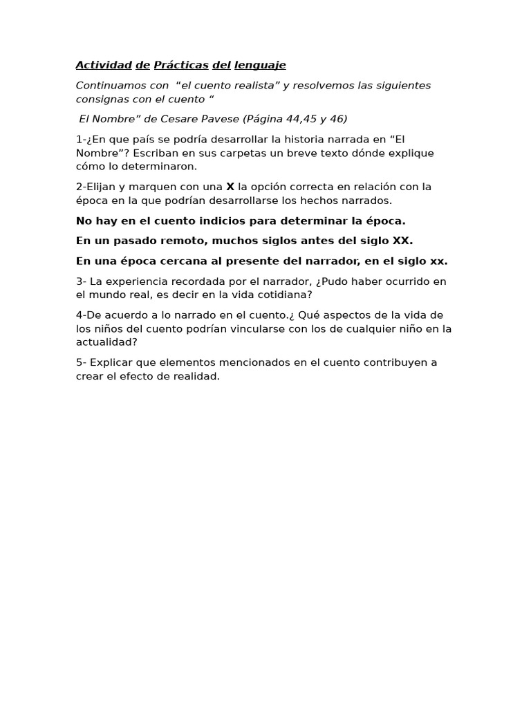 Actividad de PLG 1° | PDF