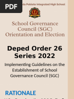 SGC Organizational Structure Overview | PDF