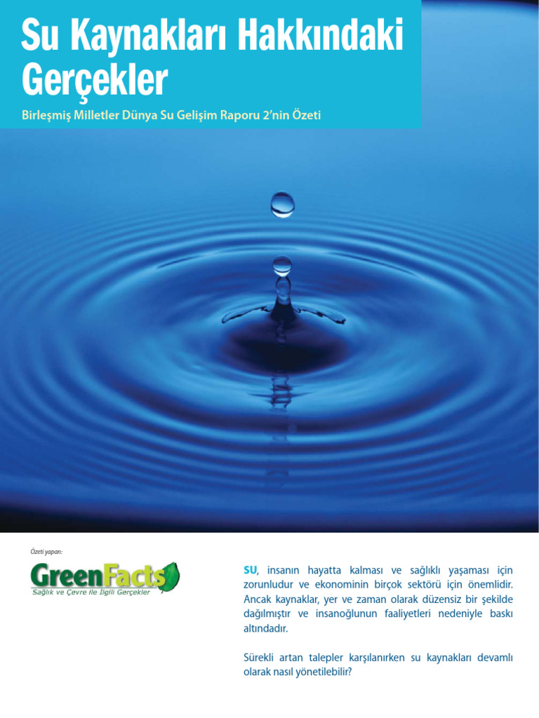 Water Resources Foldout TR | PDF