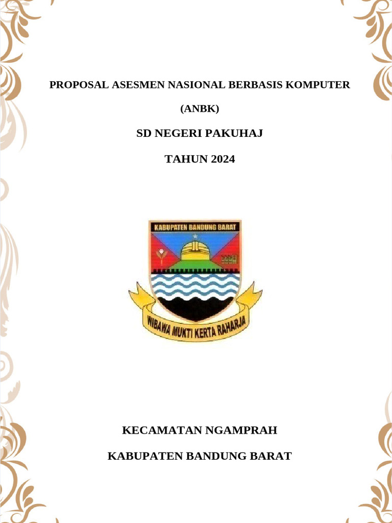 Proposal Asesmen Nasional Berbasis Komputer 2024 | PDF