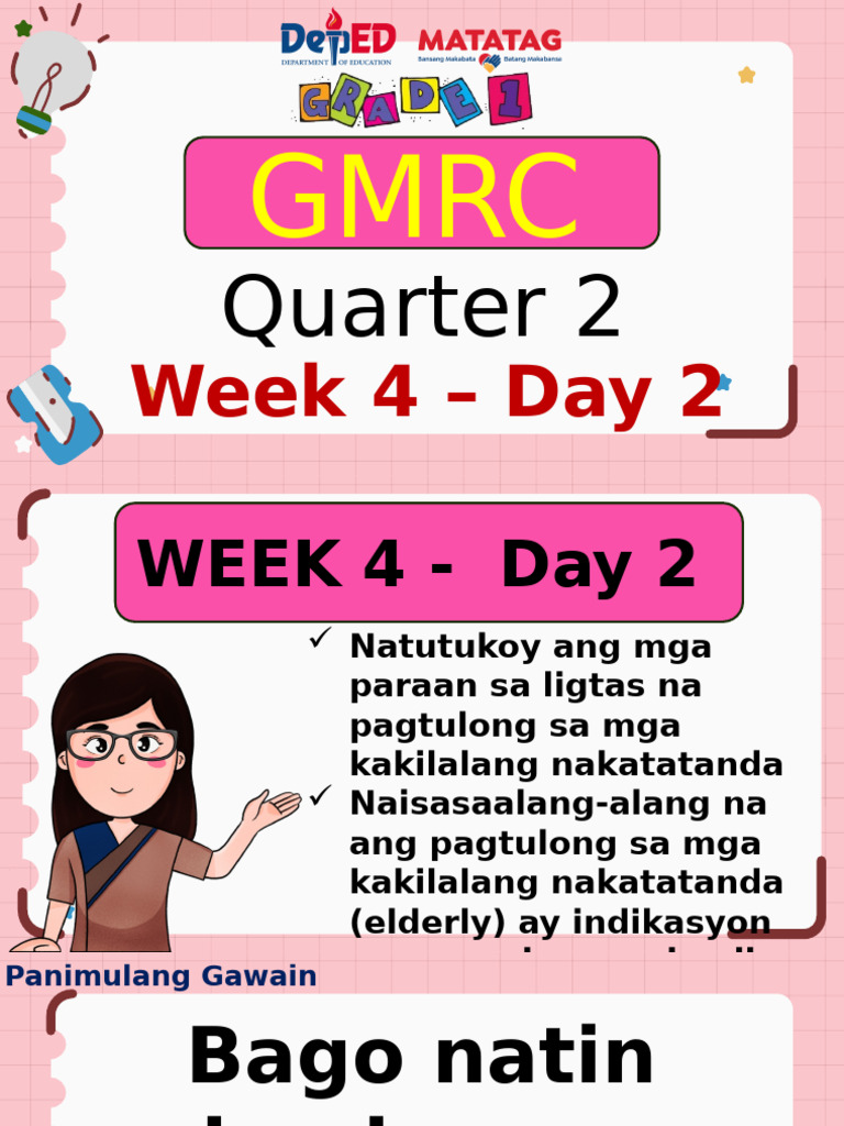 GMRC Q2w4 Day 2 | PDF