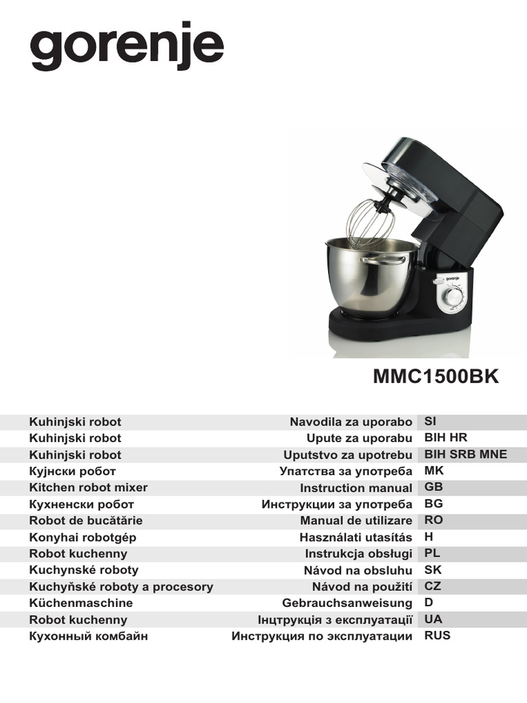 MMC1500BK: SI Bih HR Bih SRB Mne MK GB BG | PDF