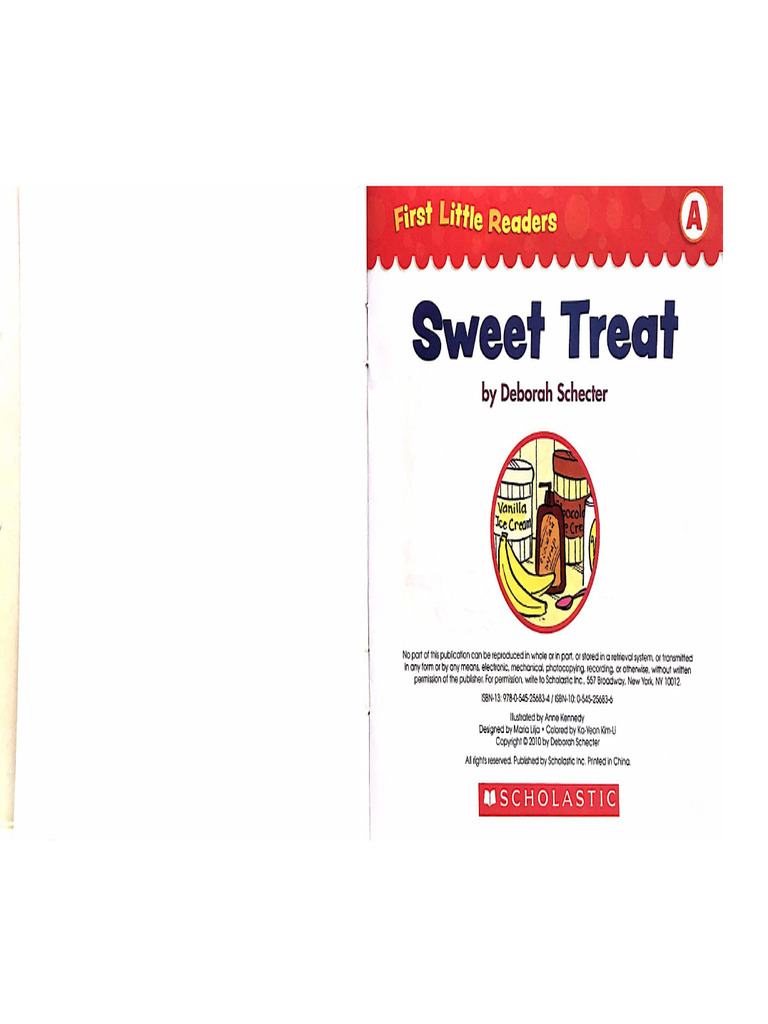 First Little Readers-A19-Sweet Treat | PDF