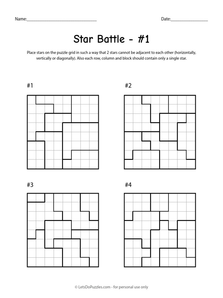 Star Battle 1 | PDF