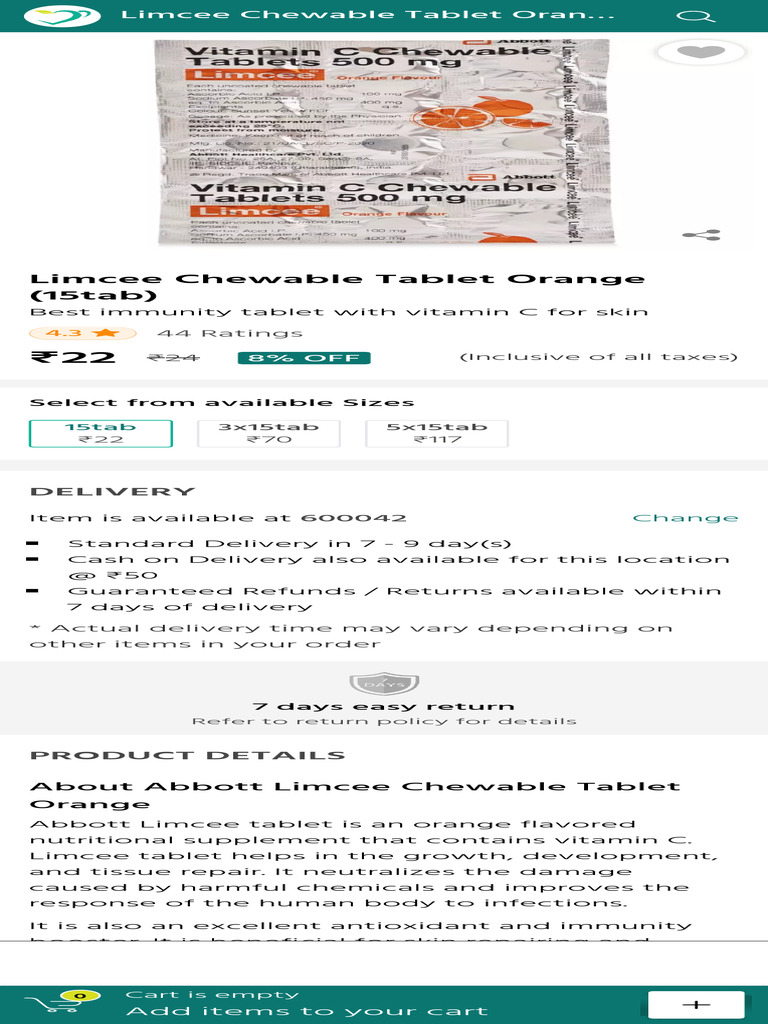 Limcee Chewable Tablet Benefits | PDF | Self-Improvement | Wellness
