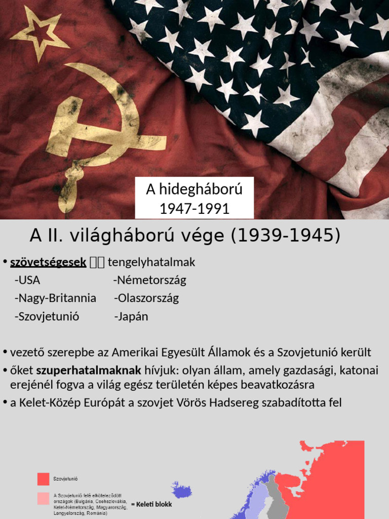 8 Osztály Hidegháború | PDF