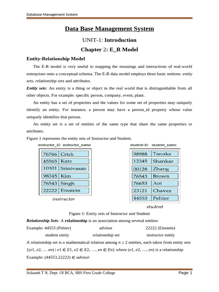 Data Base Management System 2 | PDF | Conceptual Model | Data Model