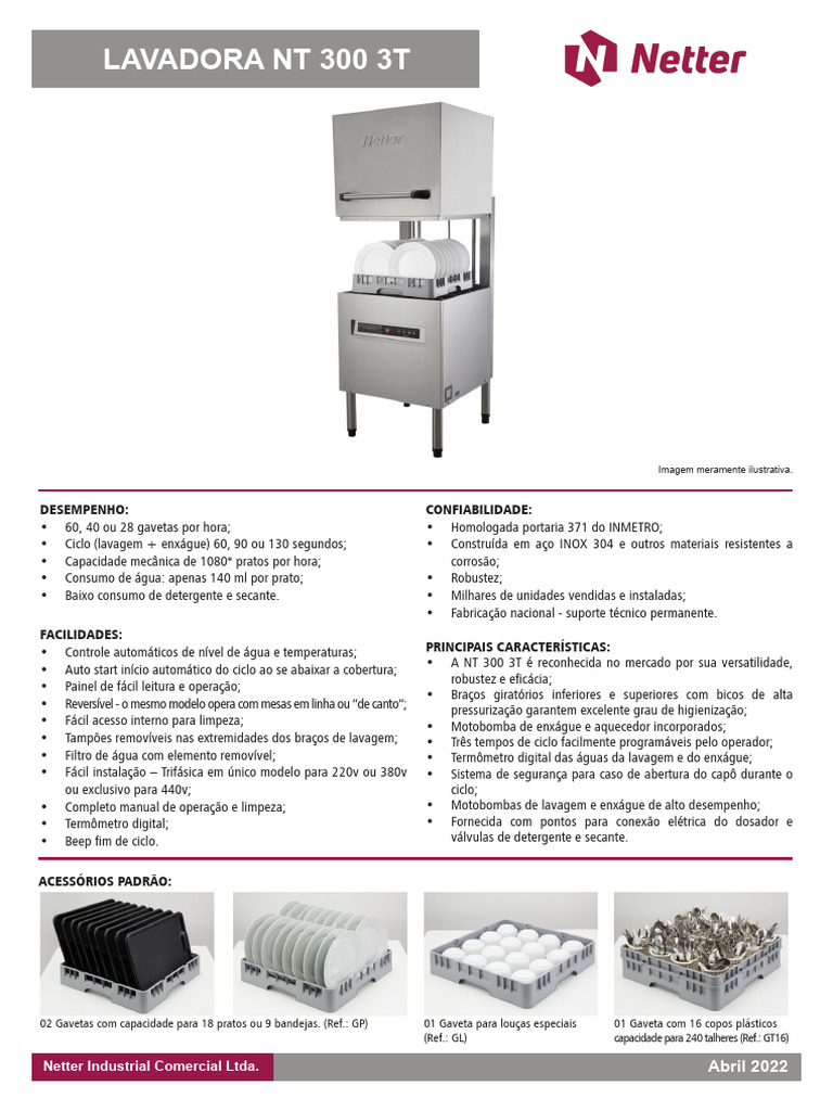 NT 300 3T - Descritivo Técnico | PDF