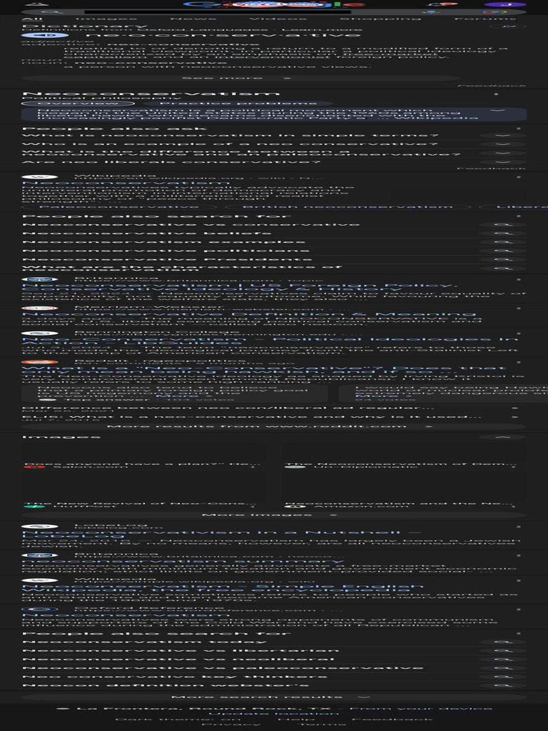 Neo Conservative - Google Search | PDF | Neoconservatism | Political ...