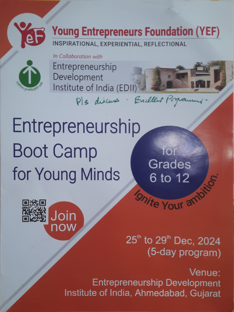 Entrepreneurship Boot Camp | PDF | Entrepreneurship | Mentorship