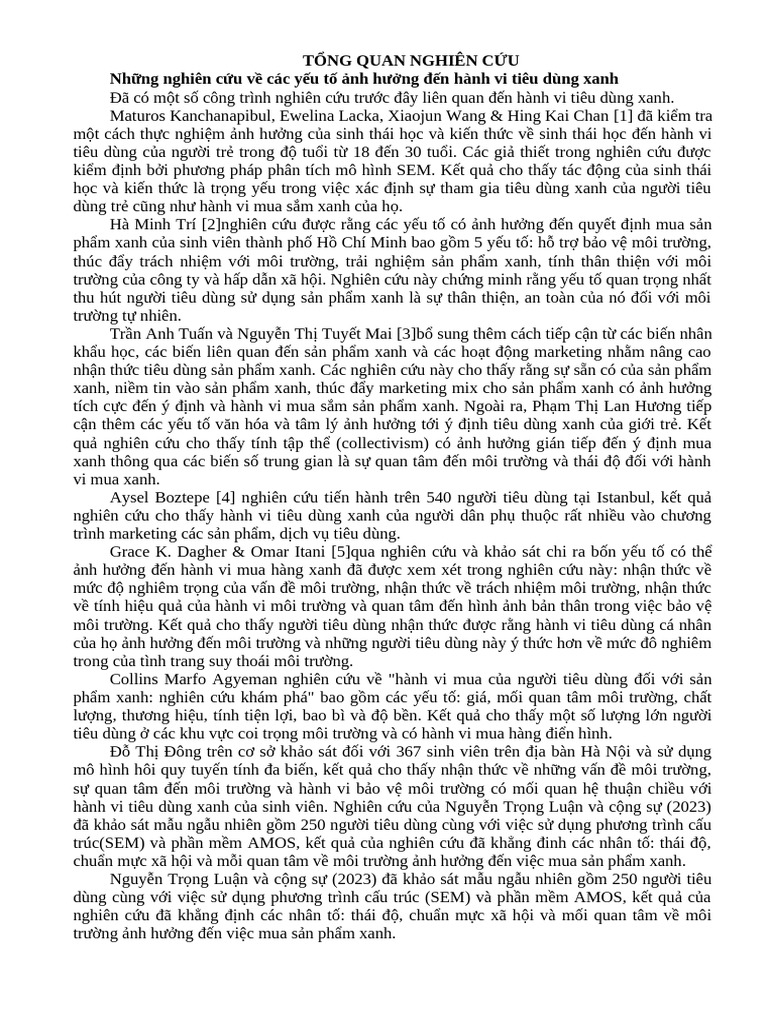 T NG Quan Nghiên C U | PDF