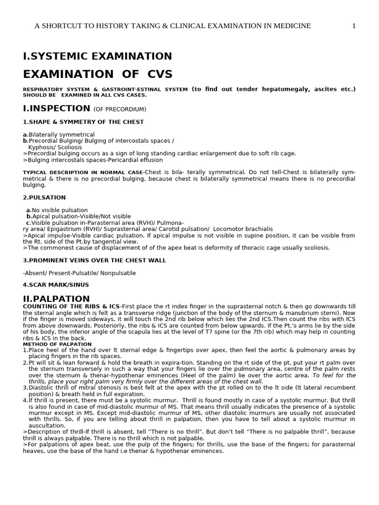 Cvs | PDF | Heart Valve | Heart