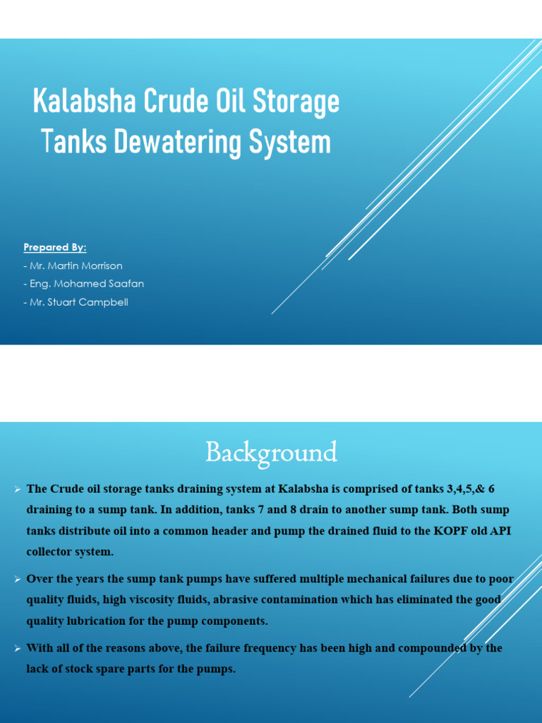Dewatering System Initial Proposal Ver-2 | PDF | Pump | Valve