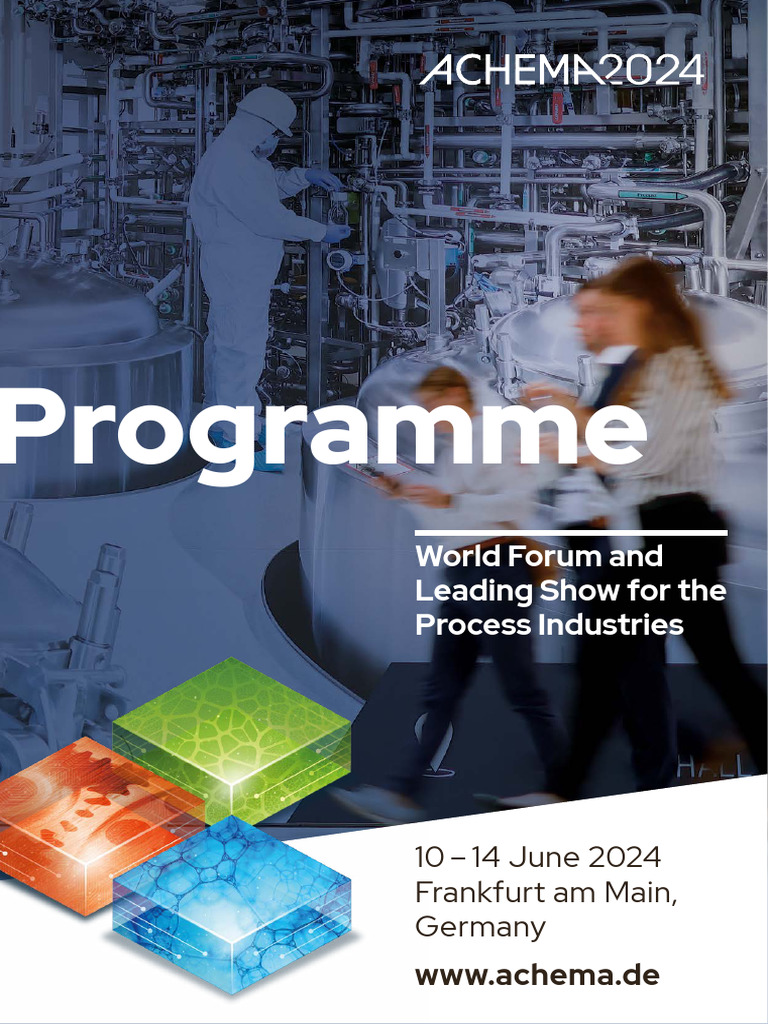 23-50-035 ACHEMA Programmheft 2024 EN WEB 150dpi 02 | PDF | Innovation | Mobile App