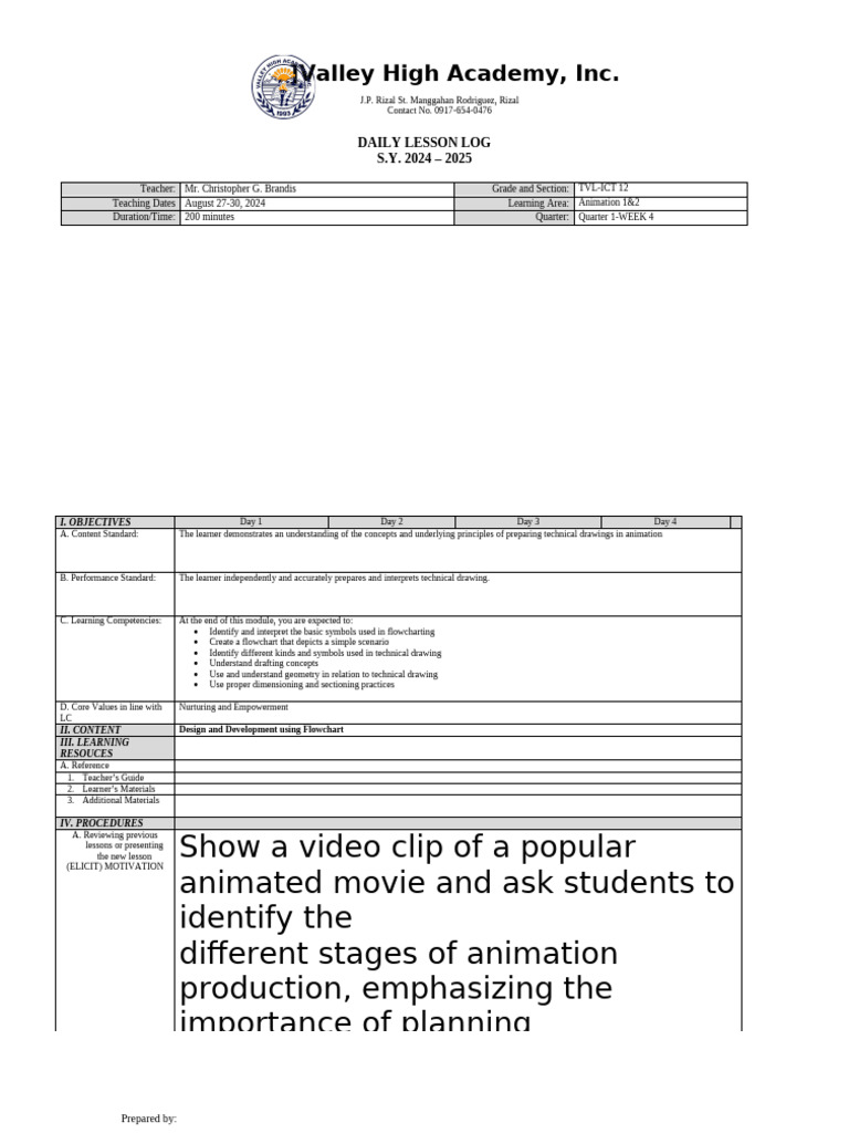 Q1 Week 4 Pdf Learning Technical Drawing