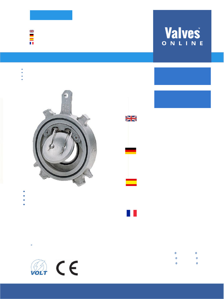 Carbon Steel Spring Loaded Check Valve | PDF | Valve | Mechanical ...