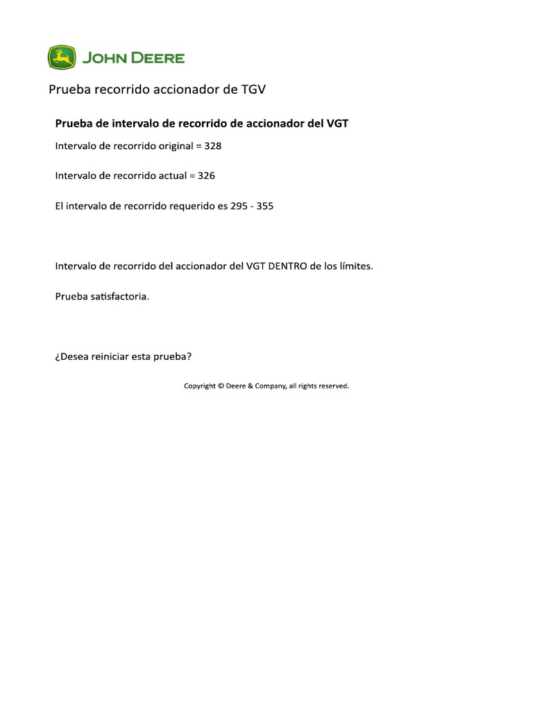 Egr VGT Recorridos | PDF