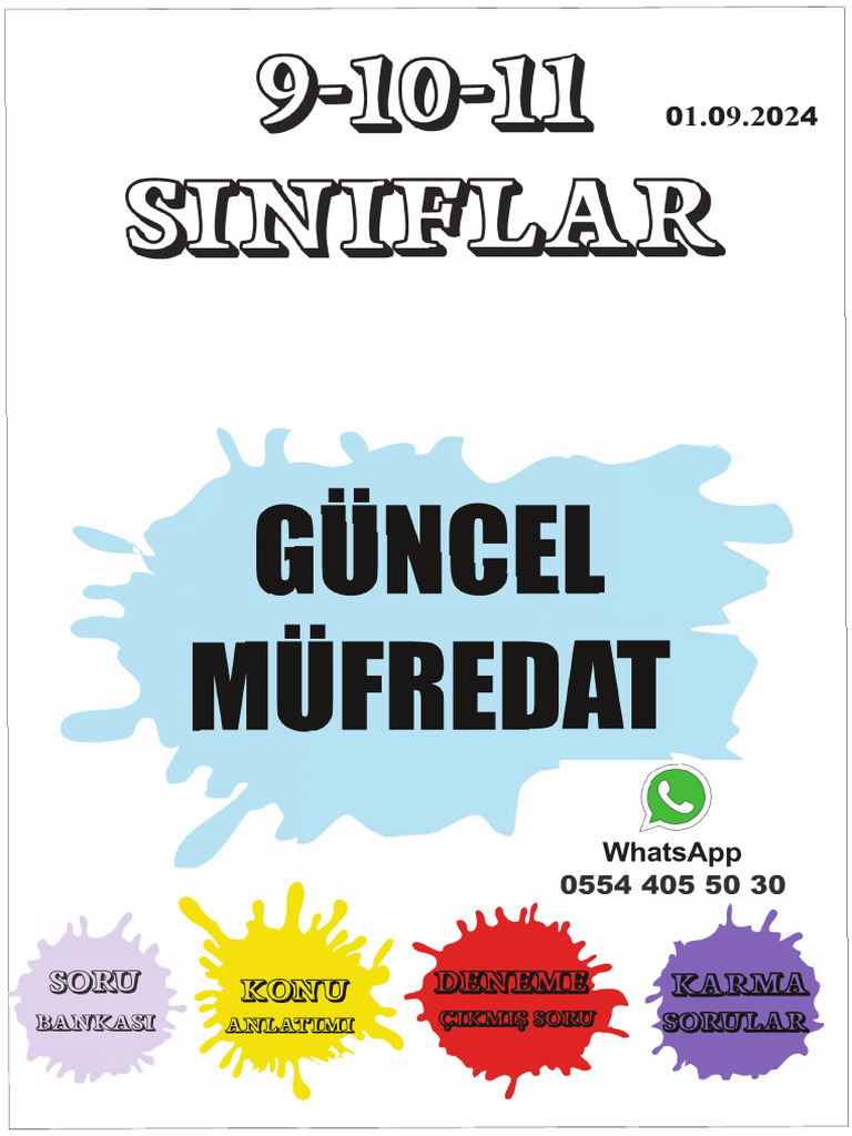 9 10 11 Siniflar | PDF