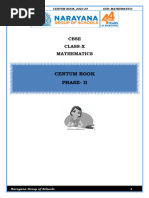 Class 10 Maths Mind Map: Real Numbers | PDF | Circle | Trigonometry