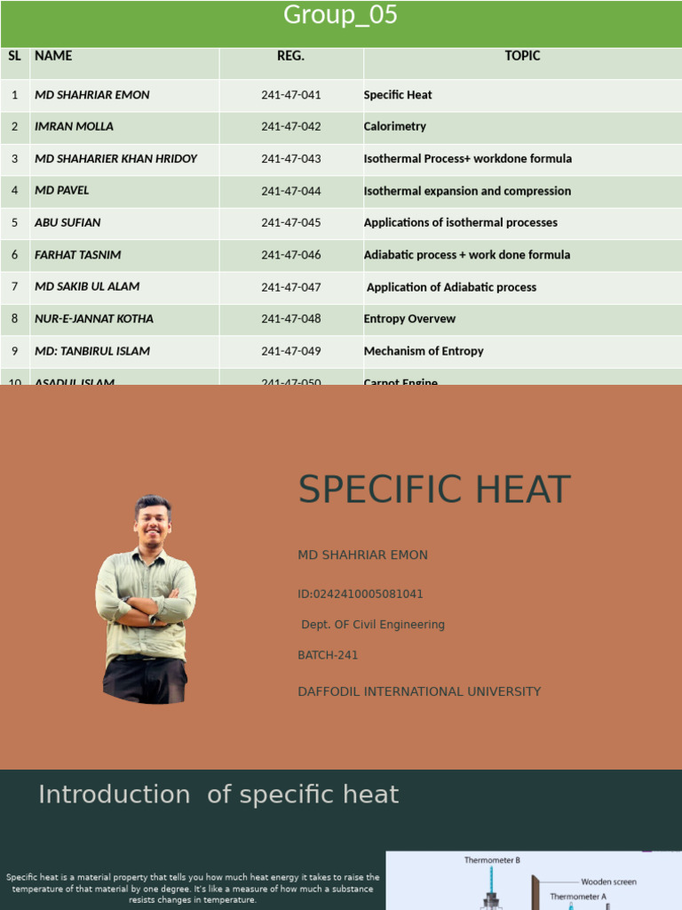 Presentation2 Physics All Final | PDF | Entropy | Heat