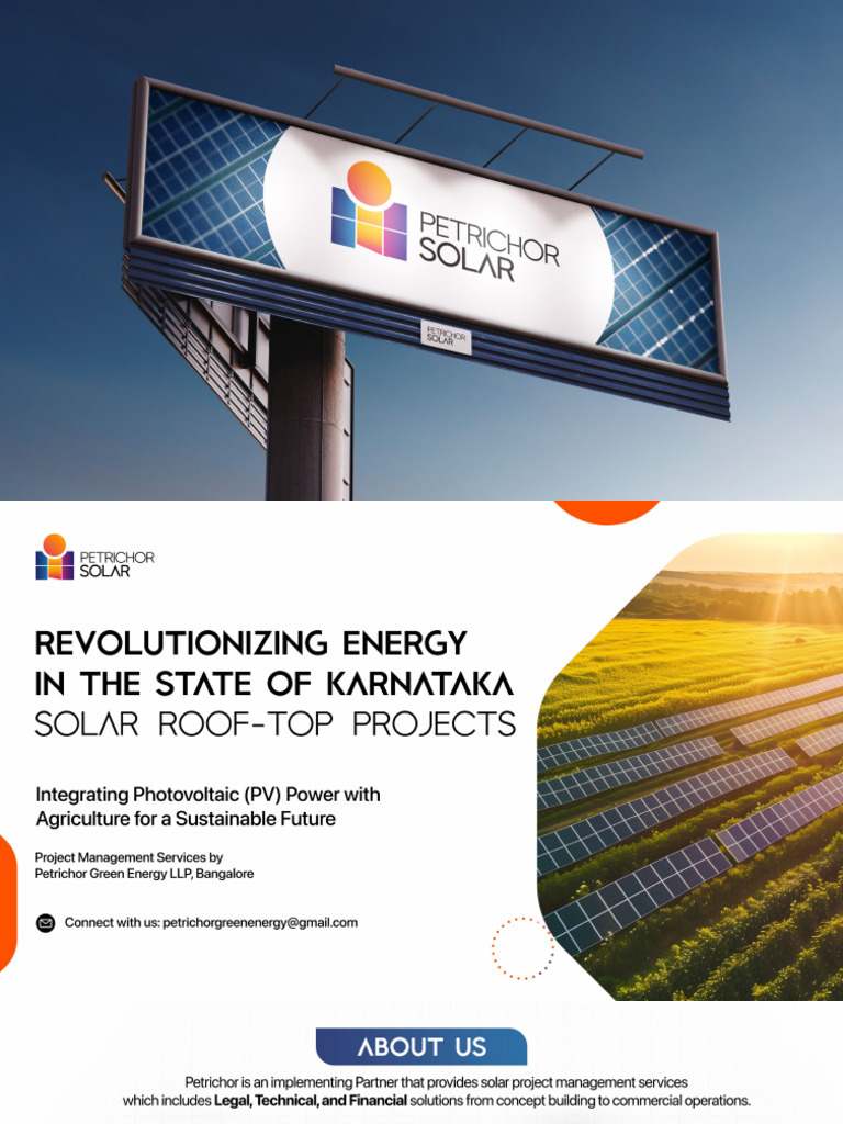 Petrichor Solar Pitchdeck | PDF