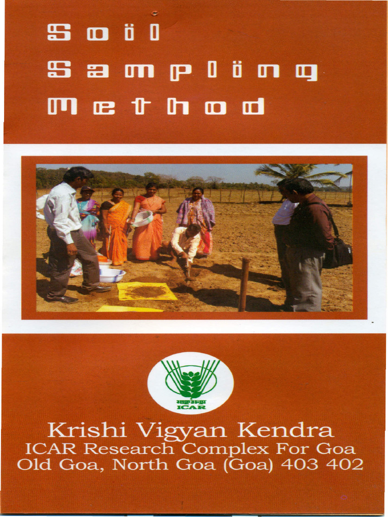 Soil Sampling Method | PDF