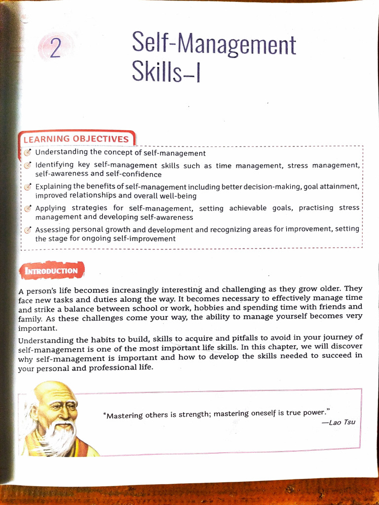 Self Management Skills - Class IX | PDF | Relaxation (Psychology) | Goal