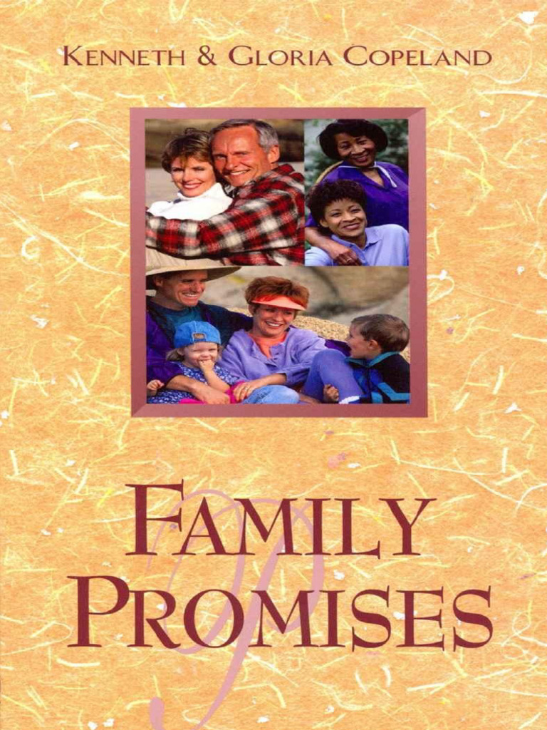 Family Promises - Kenneth Copeland | PDF | Envy | Wife