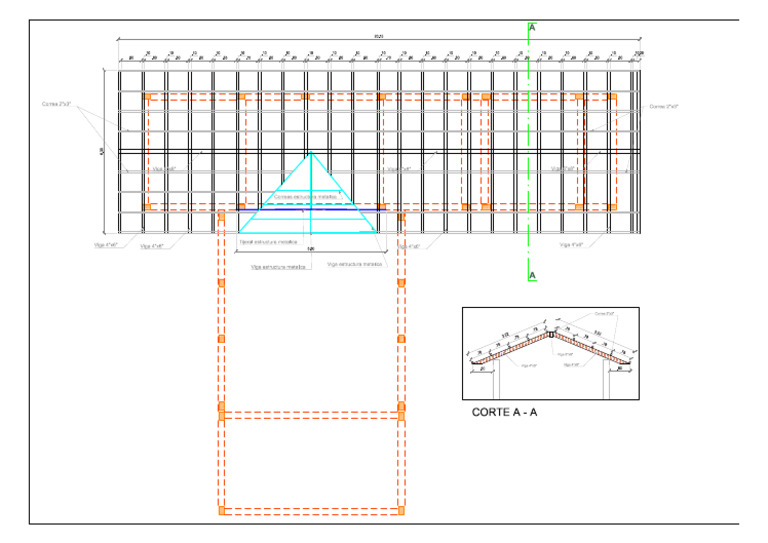 01 Plano Techos Estructura-Model | PDF