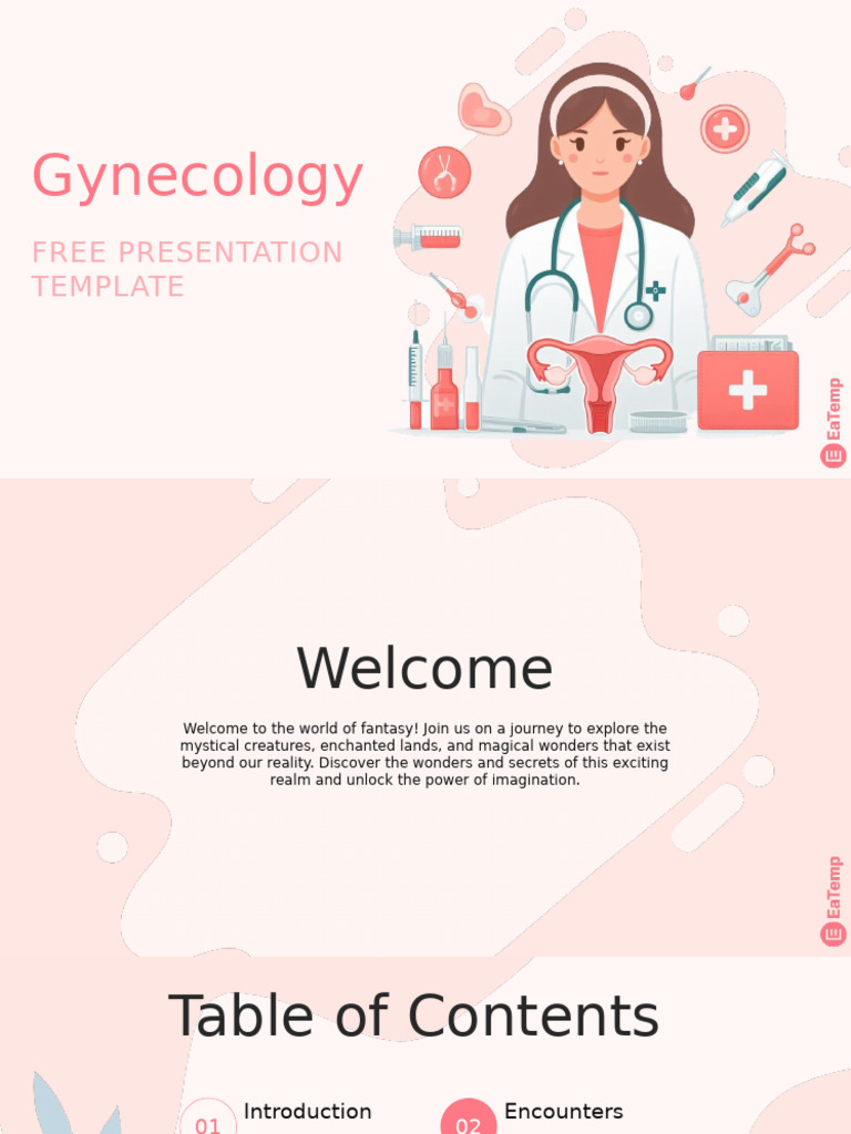 Gynecology PPT Template by EaTemp | PDF | Dragon