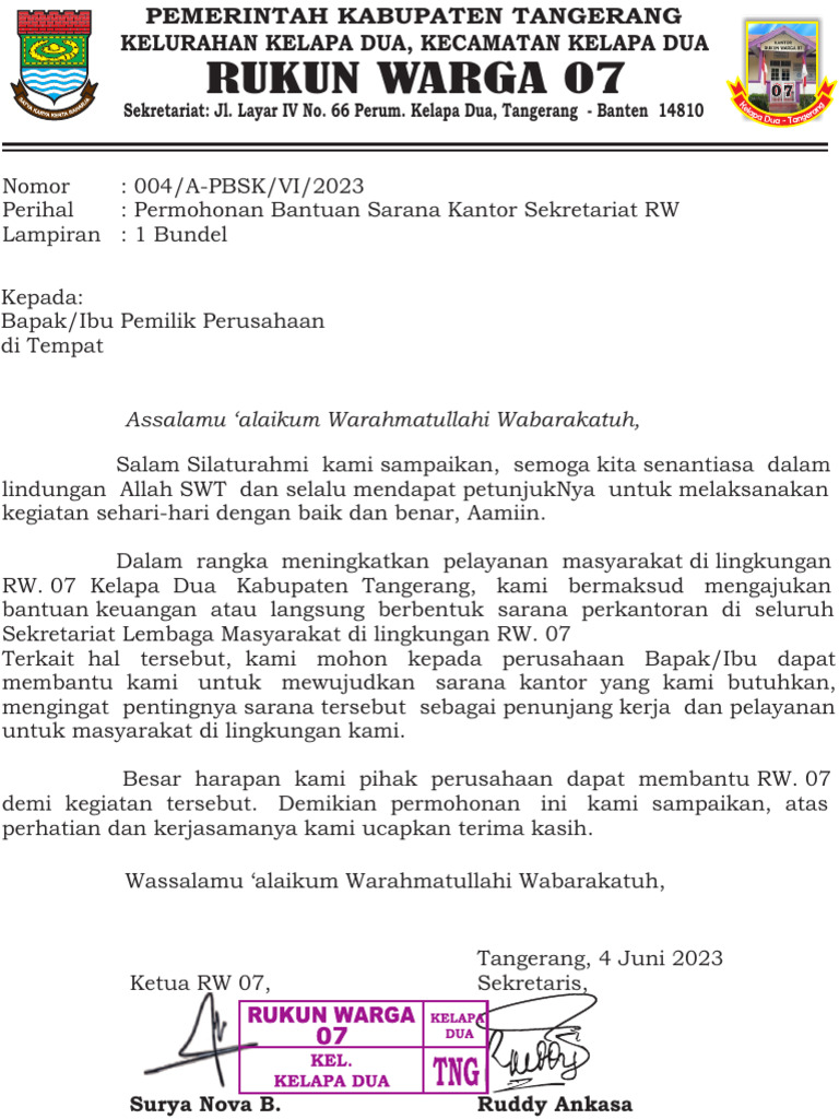 Pengantar Proposal CSR | PDF