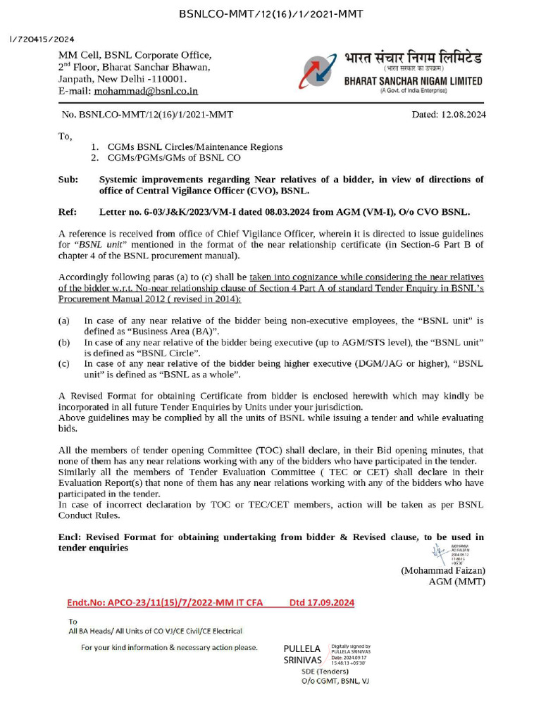 Near Relation-Final Circular - Signed1 | PDF